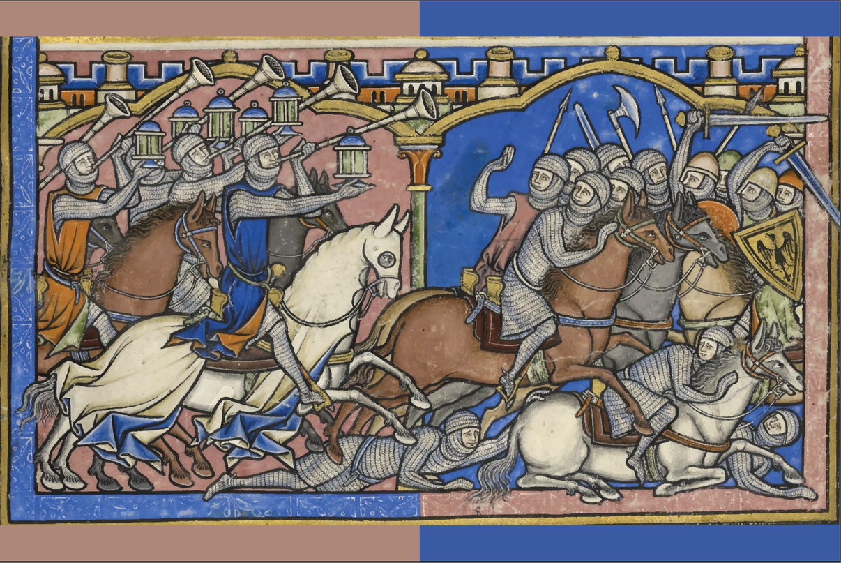 13th Century French Encampment Walls / Wall Hanging Reproduction (Gide ...